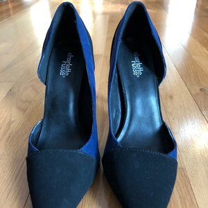 Charlotte Russe | Shoes | New Charlotte Russe Blueblack Suede Like ...